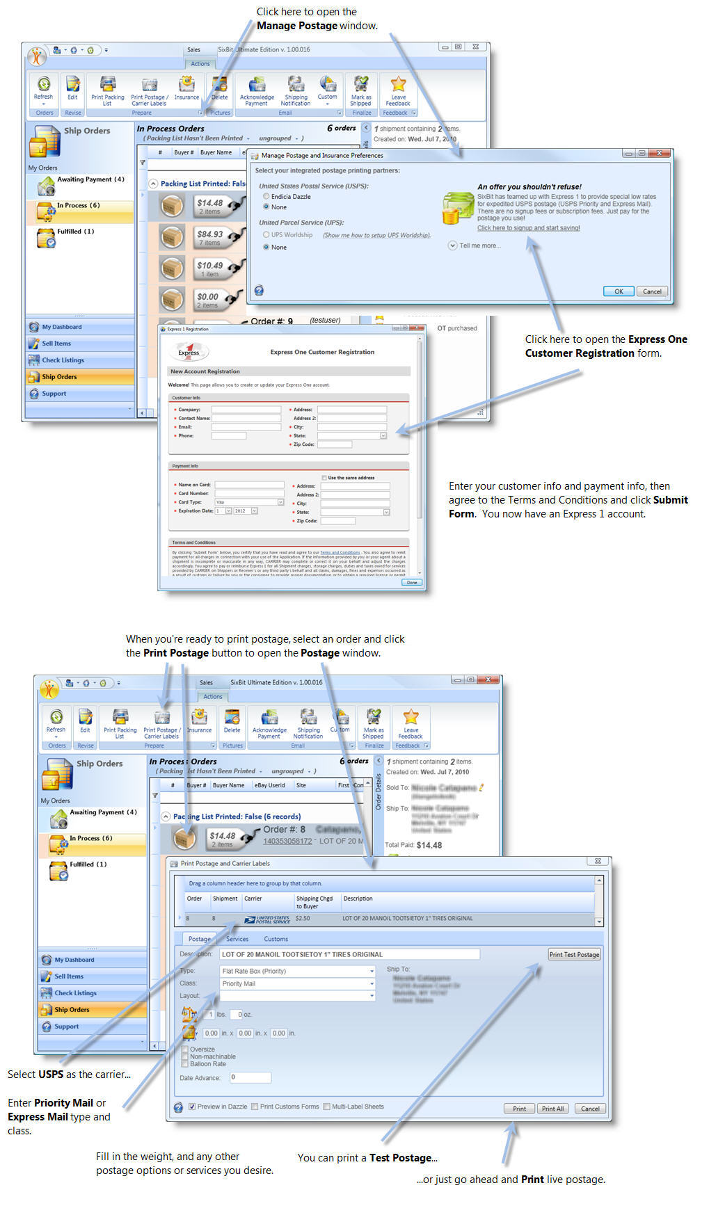 Discounted USPS Shipping with SixBit FAQ - Knowledgebase - SixBit Software